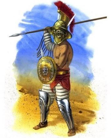 uf hoplomachus-gladiator-rome-ancient-spear-weapon-shield-docplayernet ...